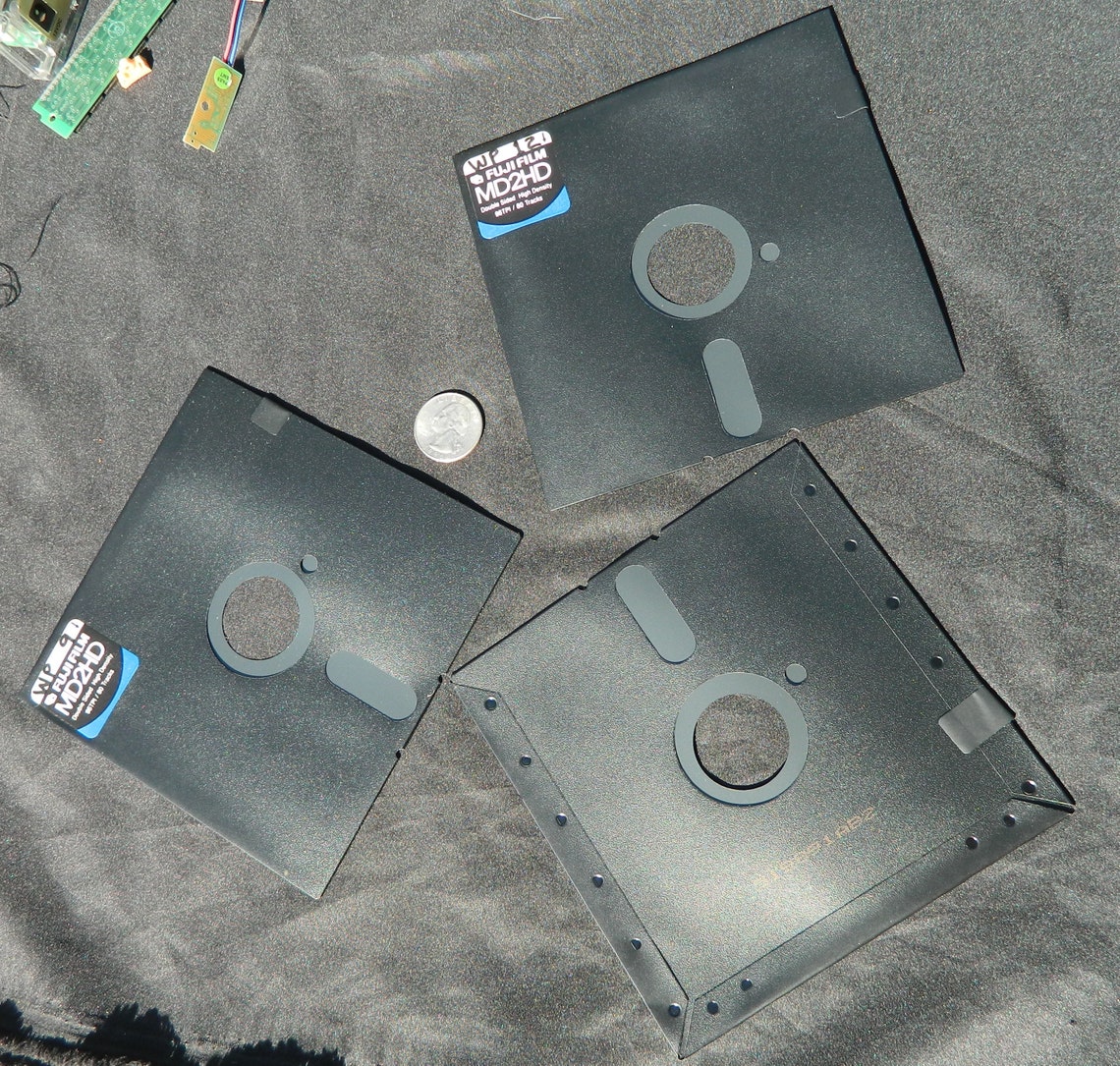 Diskette 5.25 floppy disk set of three Old floppy disks | Etsy