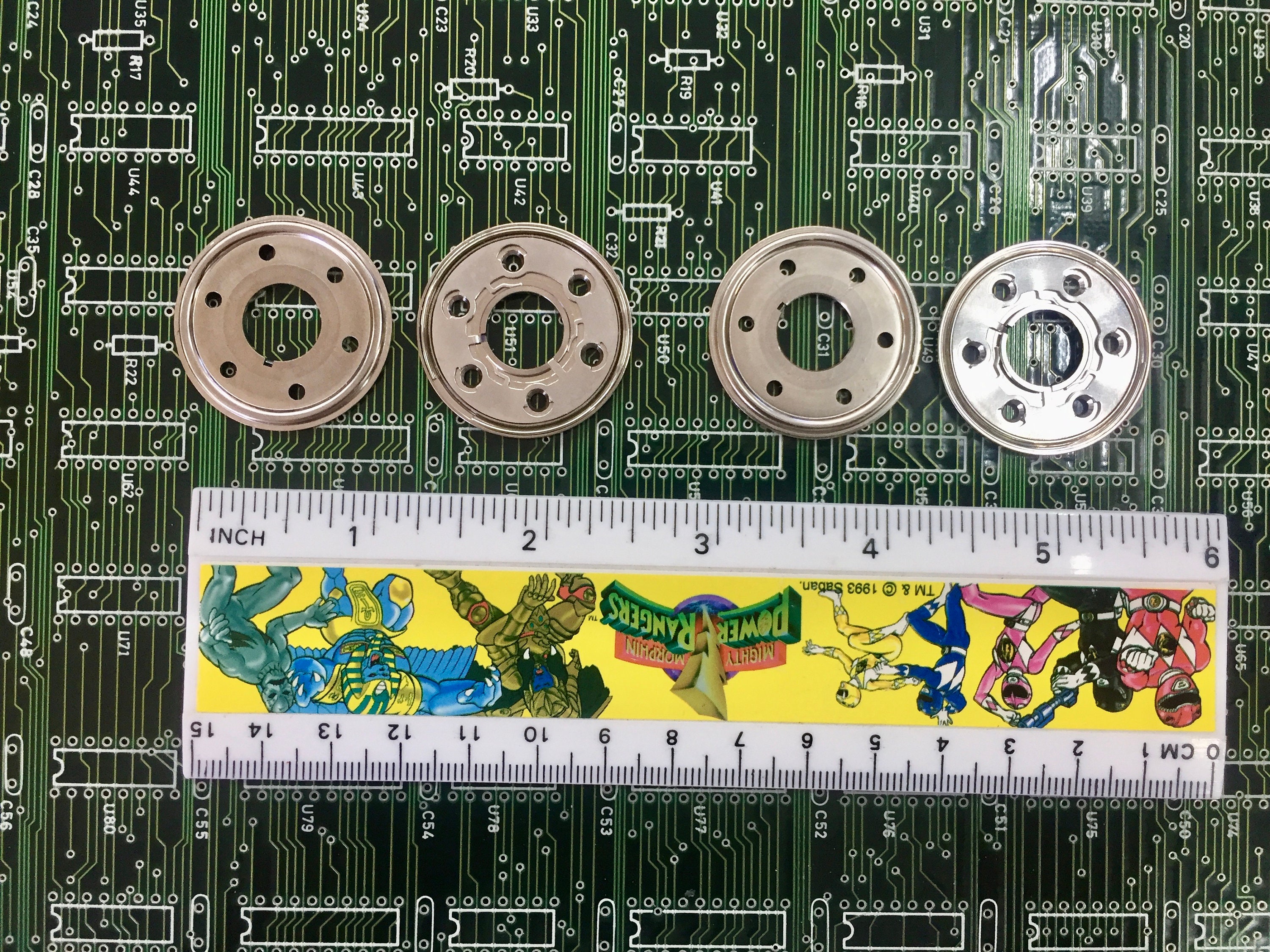 4 Thin Aluminium Hard Drive Rings - Jewelry - Crafts - Technology ...