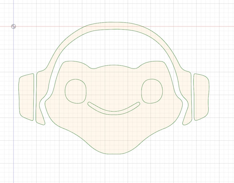 Overwatch Lucio Logo Outline .svg/.dxf for Cutting - Etsy