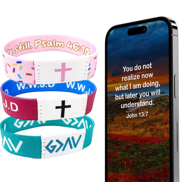 Daily Bible Verse Bracelet - Etsy