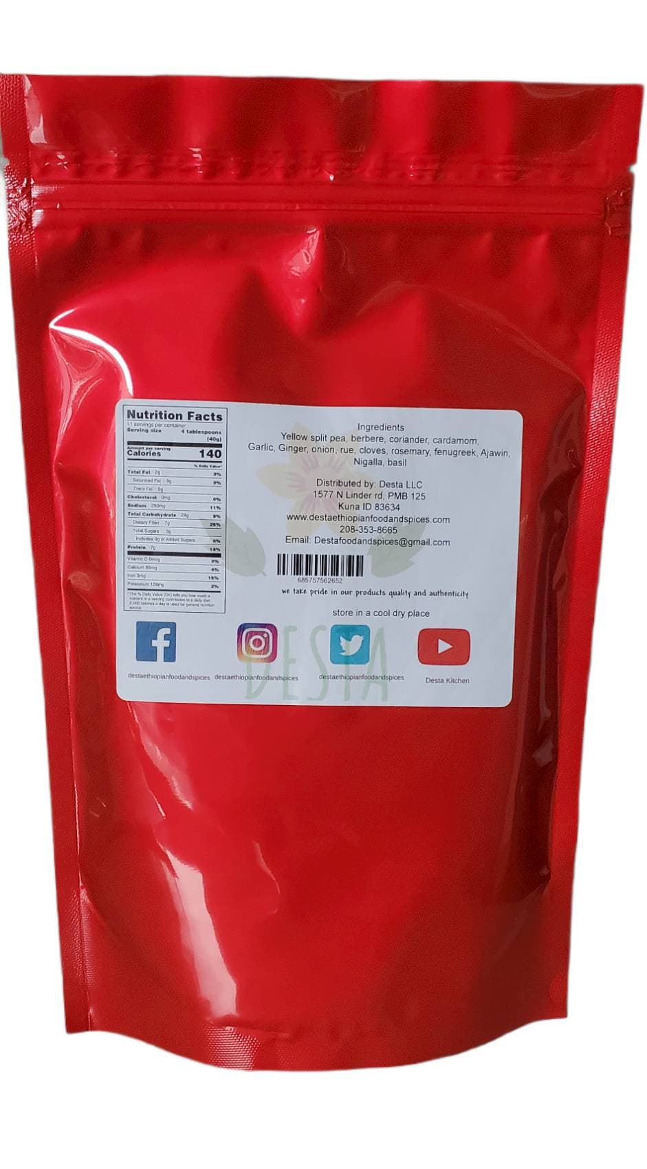 Shiro Powder, Red Ethiopian Shiro ምጥን ሽሮ ዱቄት - Etsy