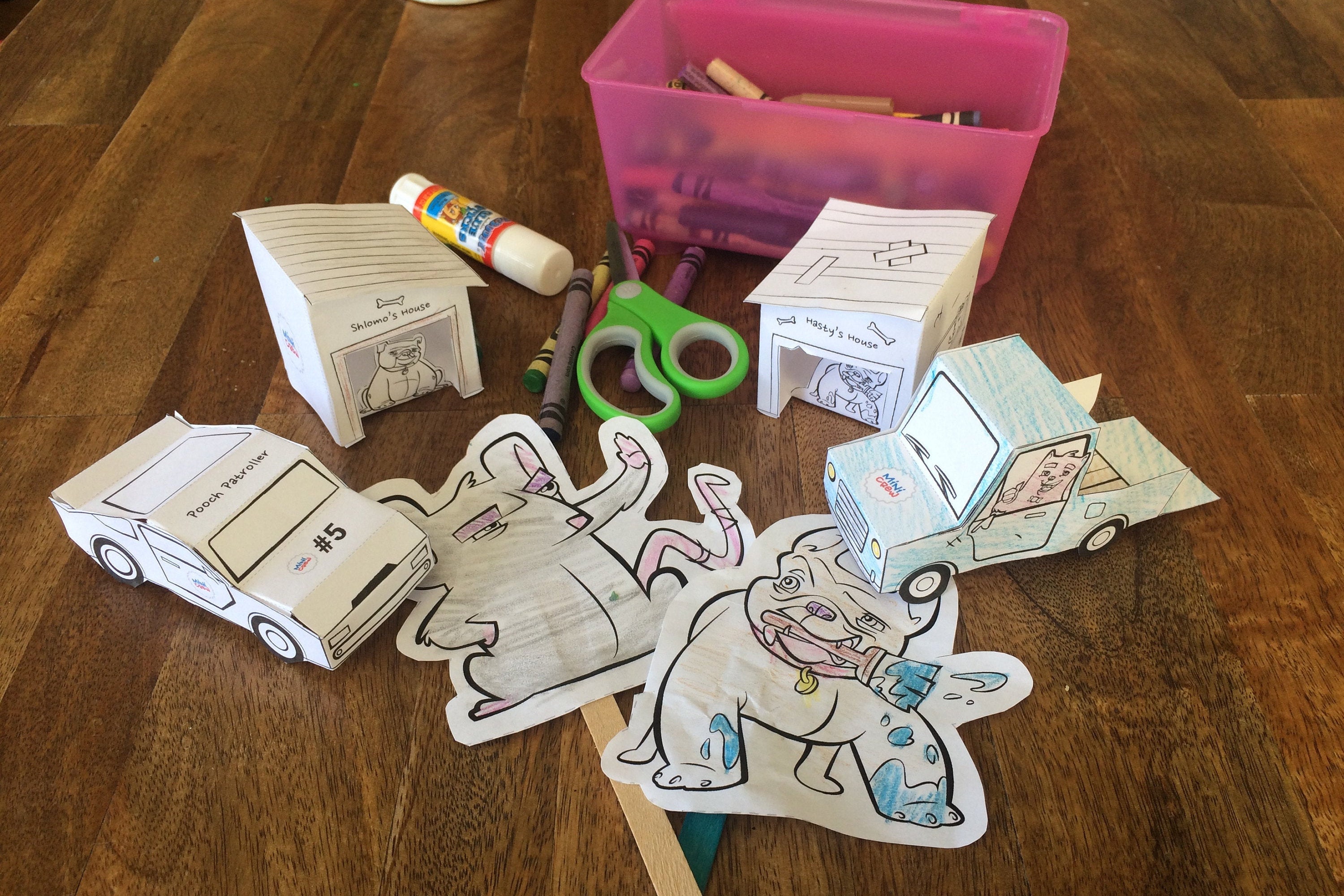 Cut-it-out Printable Pack for Kids - Etsy