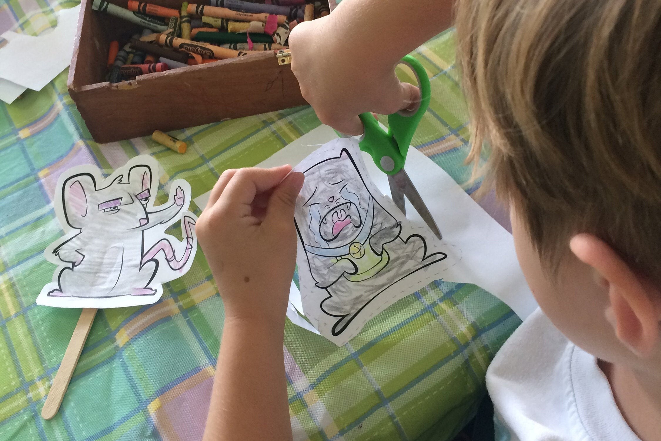 Cut-it-out Printable Pack for Kids - Etsy