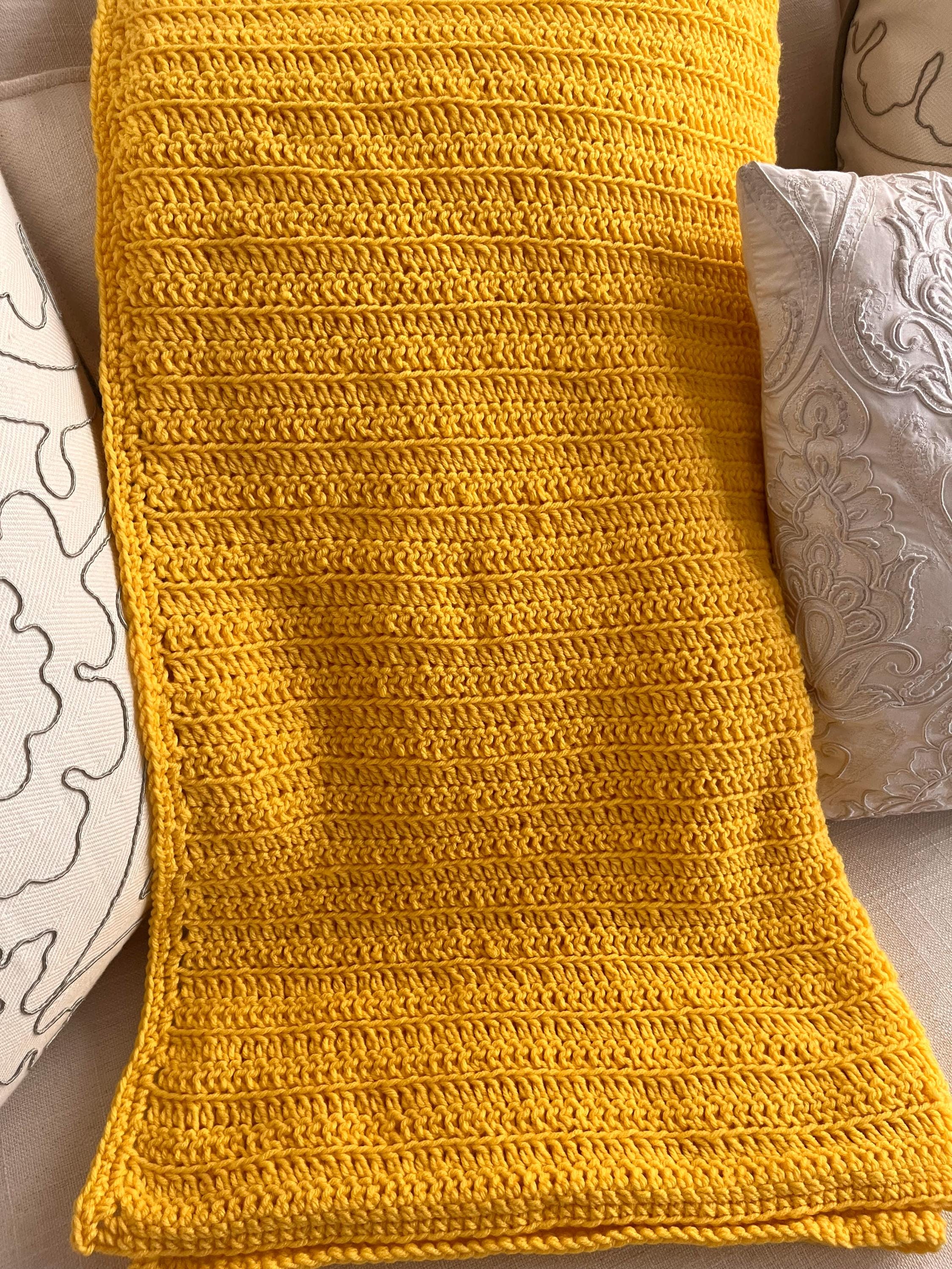 Yellow Baby Blanket - Etsy