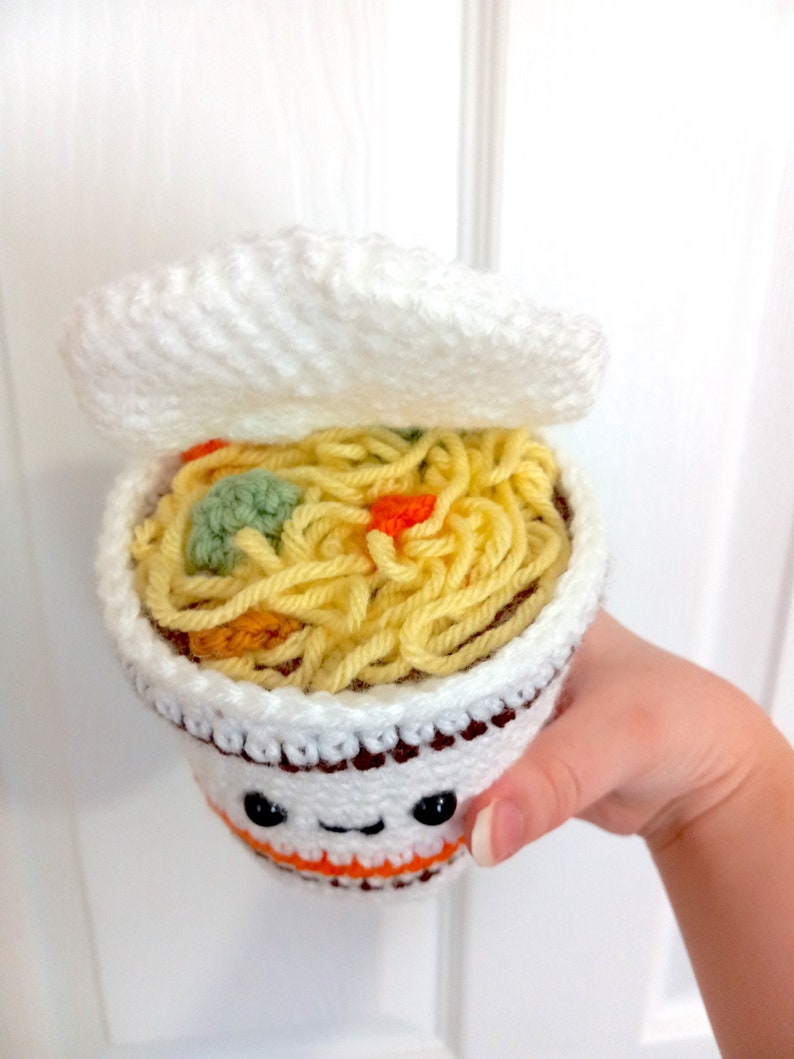 Crochet Ramen Cup I Ramen Noodles I Food and Snacks I Handmade Plushie I Amigurumi - Etsy