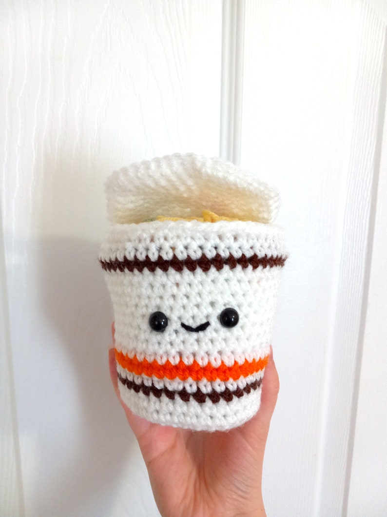 Crochet Ramen Cup I Ramen Noodles I Food and Snacks I Handmade Plushie I Amigurumi - Etsy