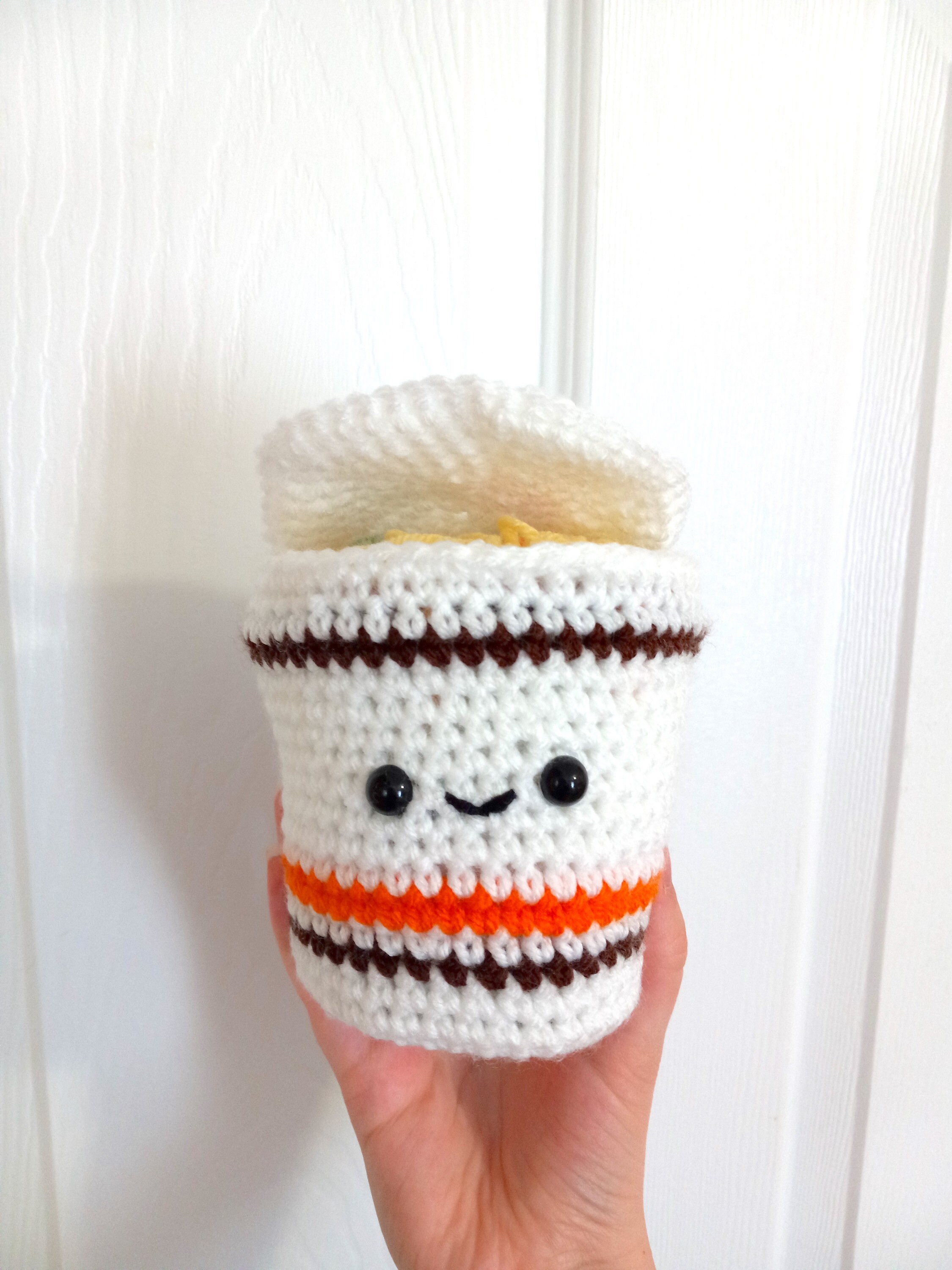 Crochet Ramen Cup I Ramen Noodles I Food and Snacks I Handmade Plushie ...
