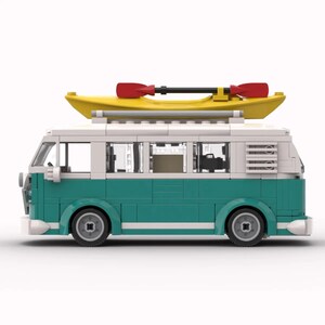 Volkswagen VW Style T1 BUS 1963 Camper Van Furgon Truck SCALE Model ...