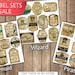 Ultimate Wizard Label Bundle, 63 Different Labels, Wizard Party, Potion ...