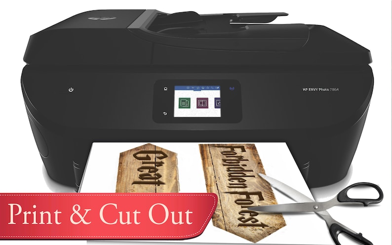 Printable Wizard Party Signs Wizard Party Posters Instant - Etsy