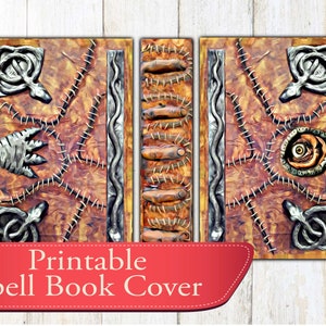 Printable Hocus Pocus Spell Book Cover - Etsy