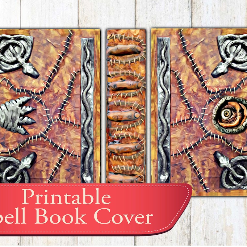 Witch Book Cover Svg - Etsy