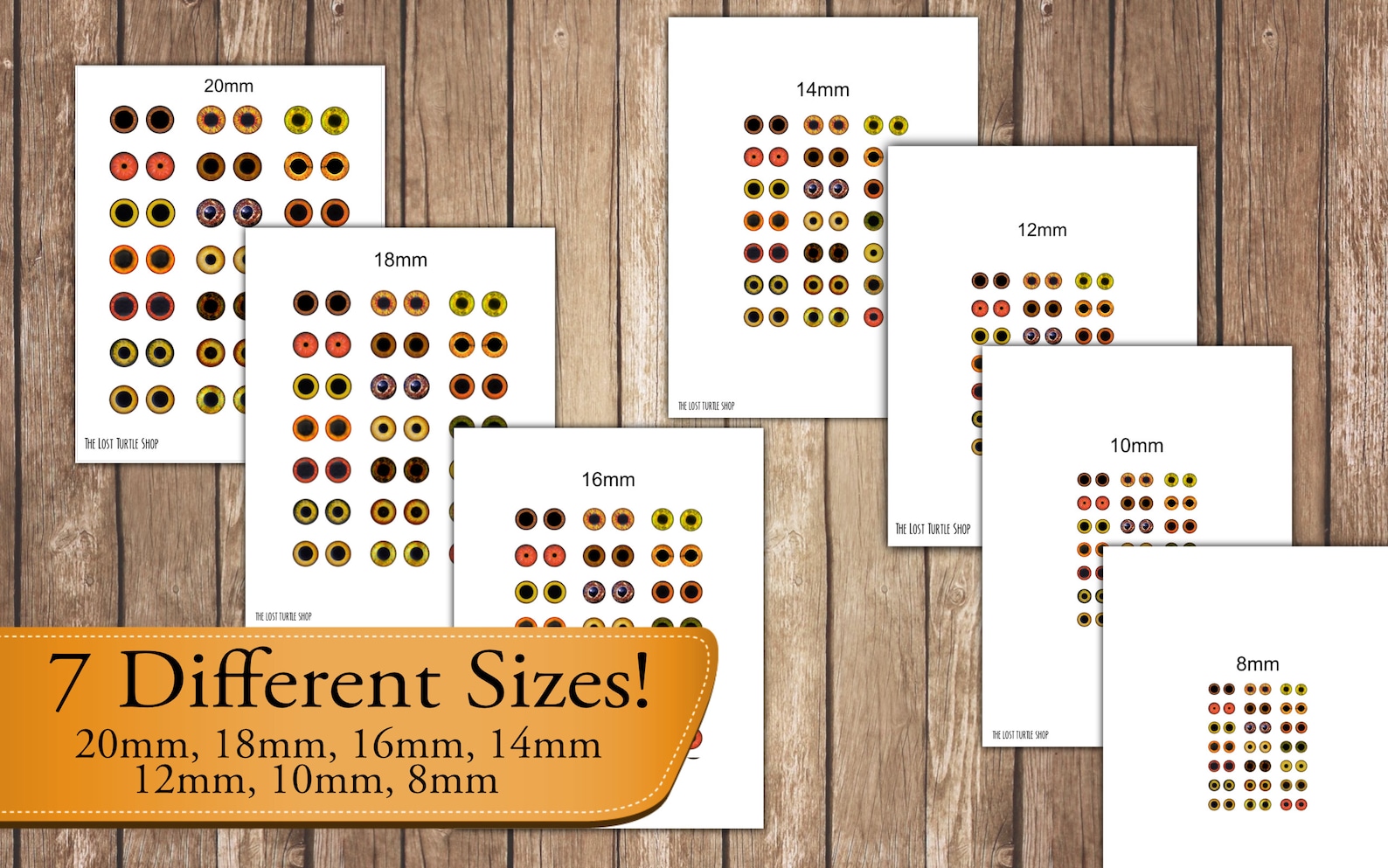 Printable Eyes Realistic Irises Bird Eyes Animal Monster - Etsy