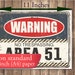 Area 51, Alien Signs, Alien Party, Printable Signs, Warning, Alien, UFO ...
