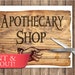 Apothecary Shop Sign Printable: Halloween Potion Party Decor (digital ...