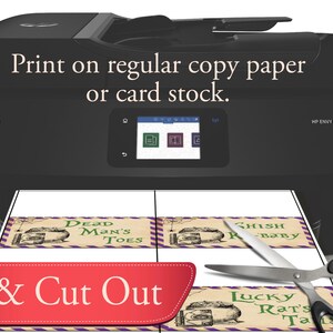 Hocus Pocus Food Labels, Printable Party Food Tags, Party Supplies ...