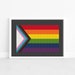 Intersectional LGBT Flag, Cross Stitch Pattern, Trans Inclusive, Gay ...