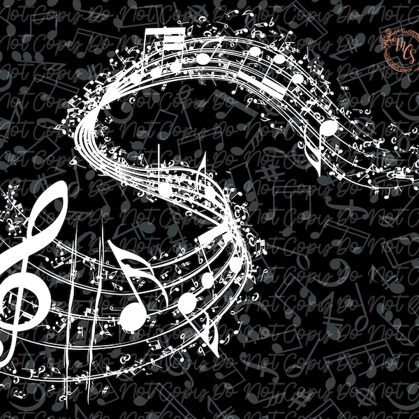 Music Note Stencil - Etsy