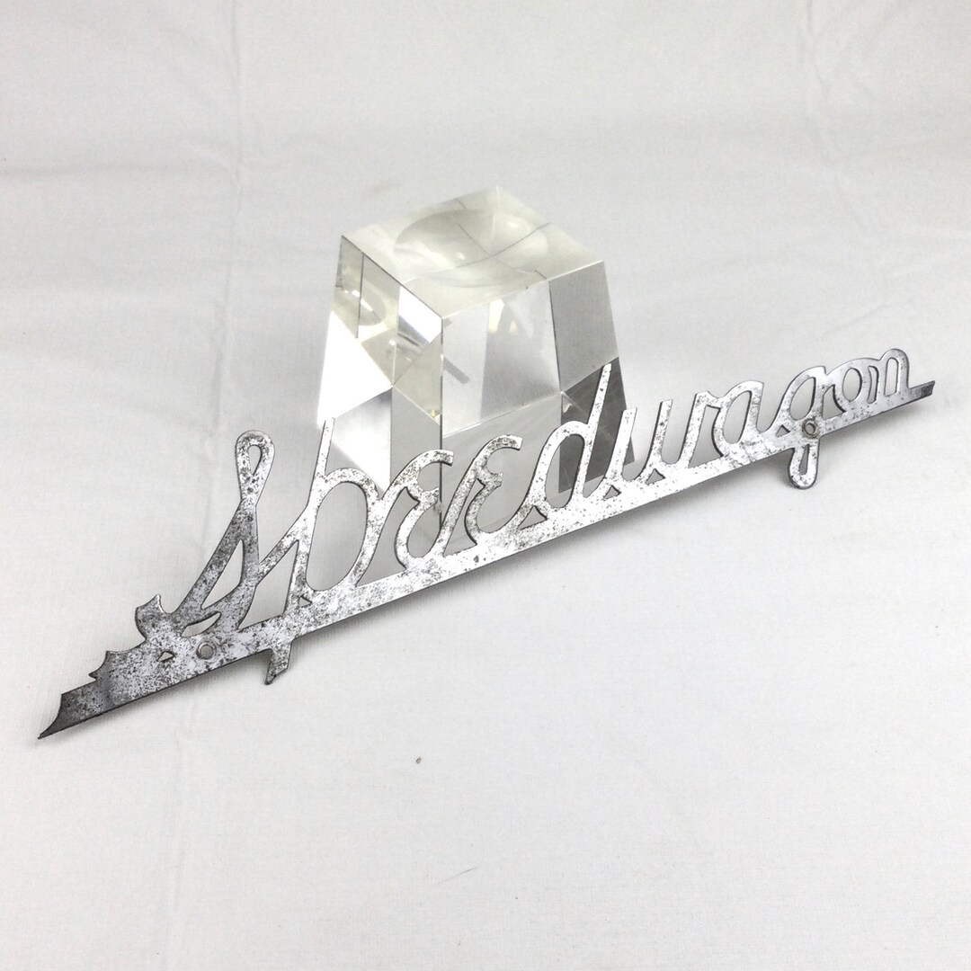 Vintage REO Speedwagon Truck Emblem 12.75 Metal Front Grill Radiator ...