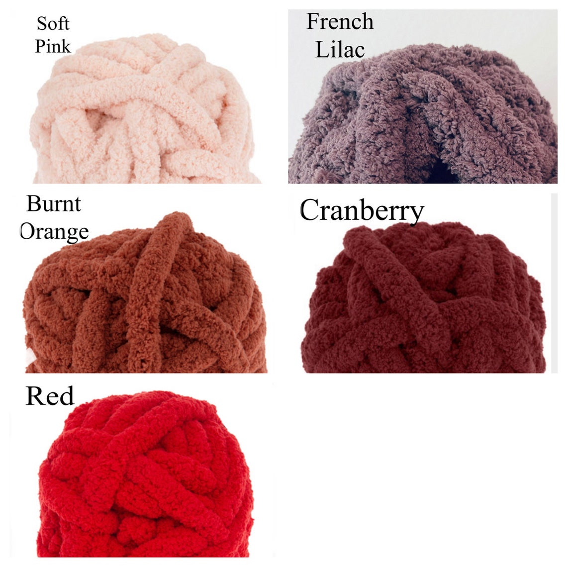 Custom Handmade Chunky Chenille Throws and Blankets - Etsy