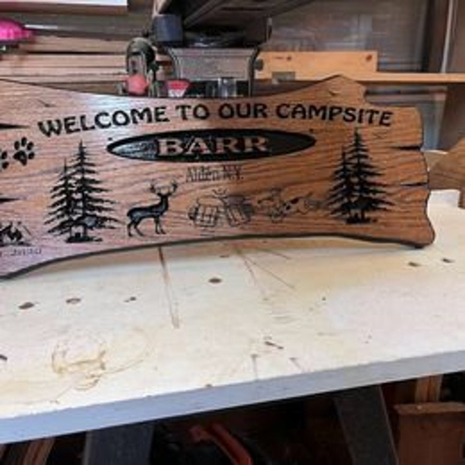 Campsite Signs - Etsy