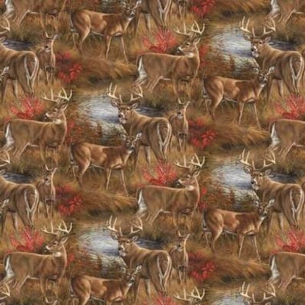 Deer Fabric - Etsy