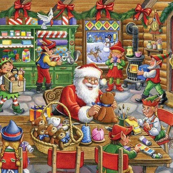 Santas Toy Shop - Etsy