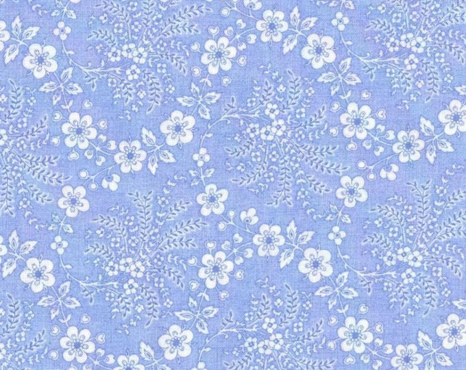 Fabric - SALE!! Light Blue Floral - NEW! - Etsy