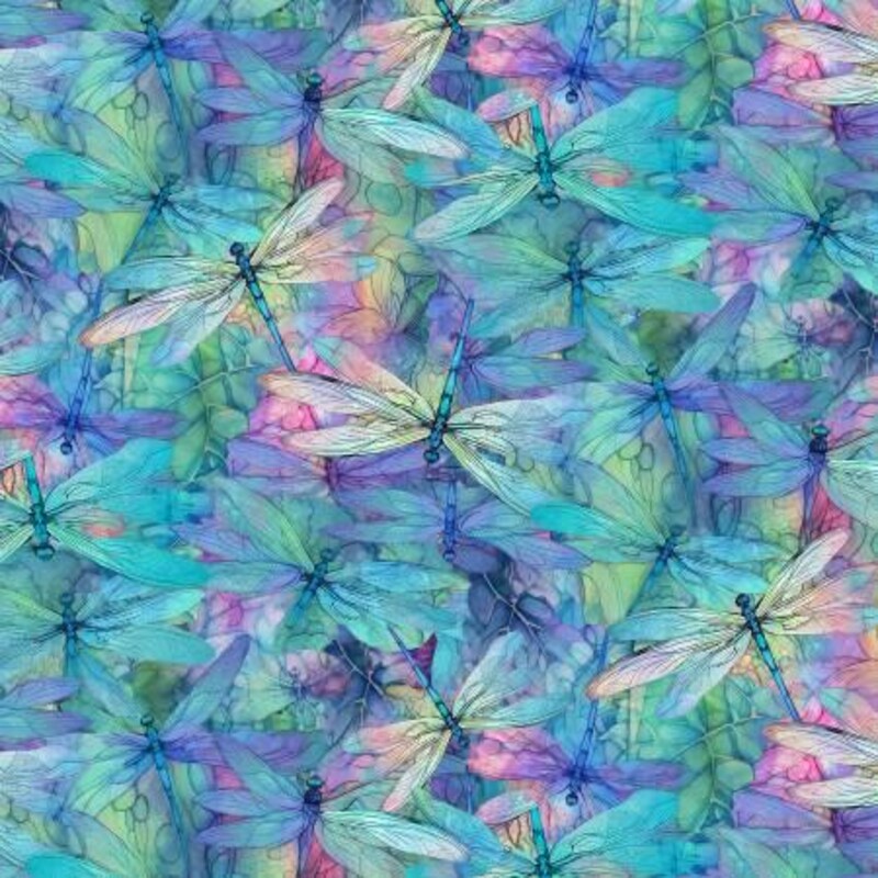 Dragonfly Fabric - Etsy
