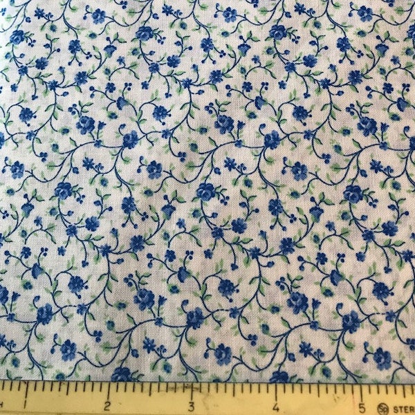 Floral Calico by the Yard - Etsy