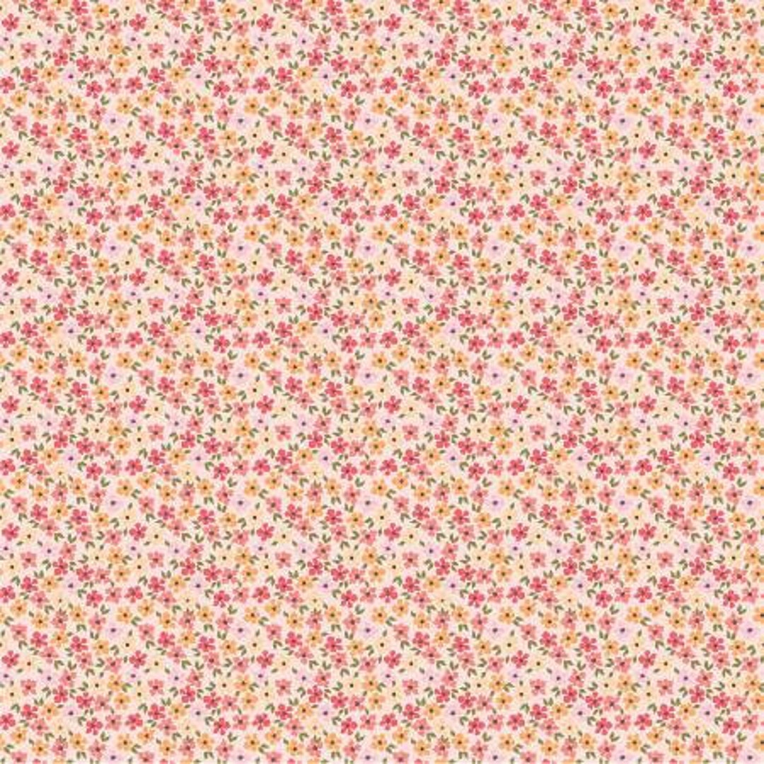 Fabric PRAIRIE SISTERS HOMESTEAD *school Frock Pink* New 100% Premium ...