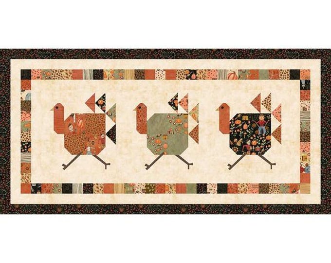 Quilt Pattern *TURKEY TROT* a 5 Inch Stacker Pattern From Sandy Gervais ...