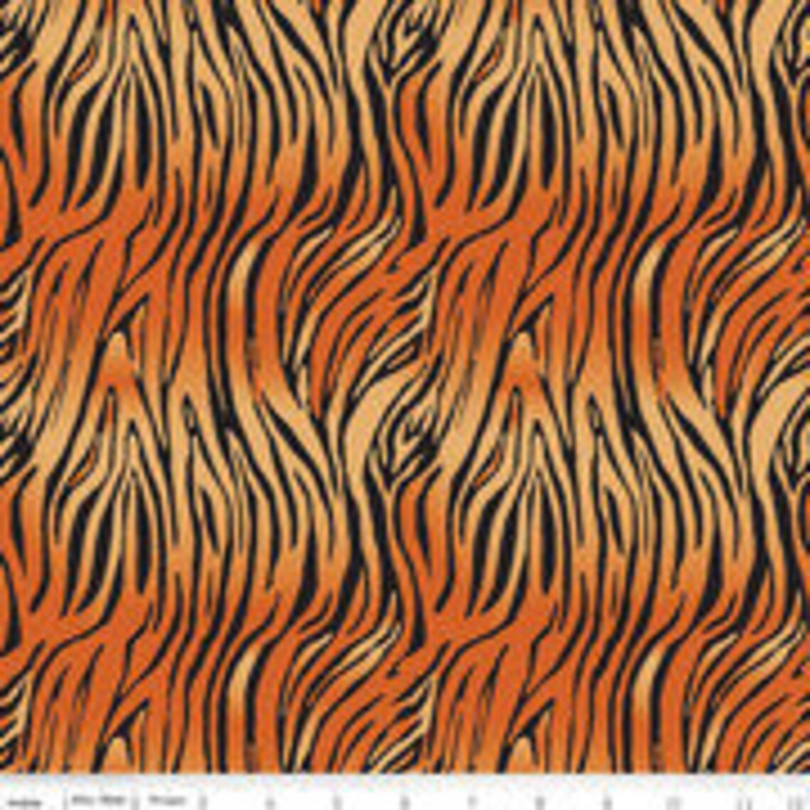 Fabric Riley Blake Bengal Tiger Print All Over New on - Etsy