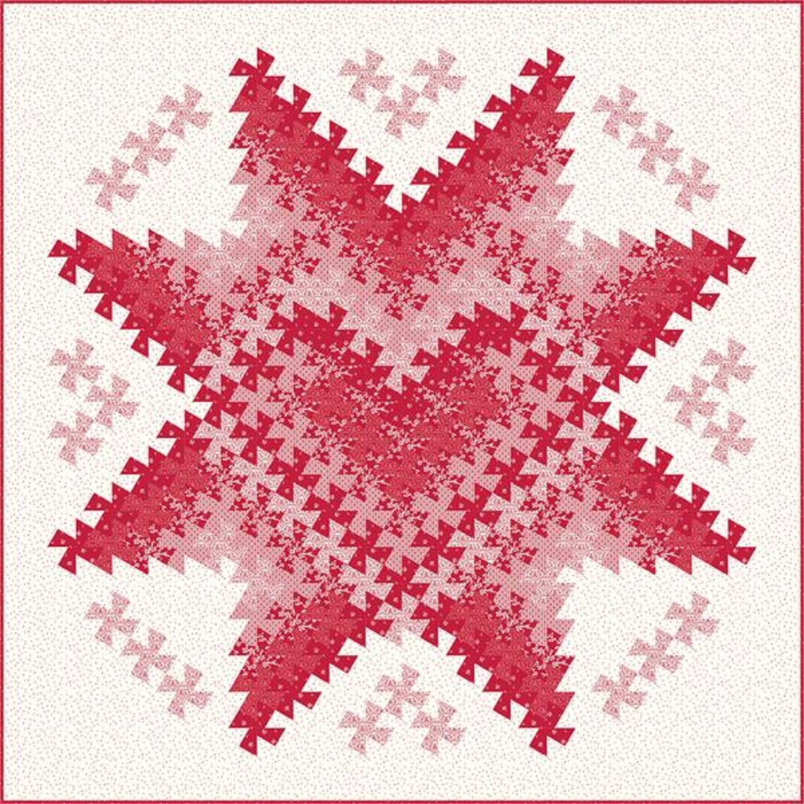 Quilt Pattern *TWISTER LOVE* New! You Can Make Five Different Sizes ...