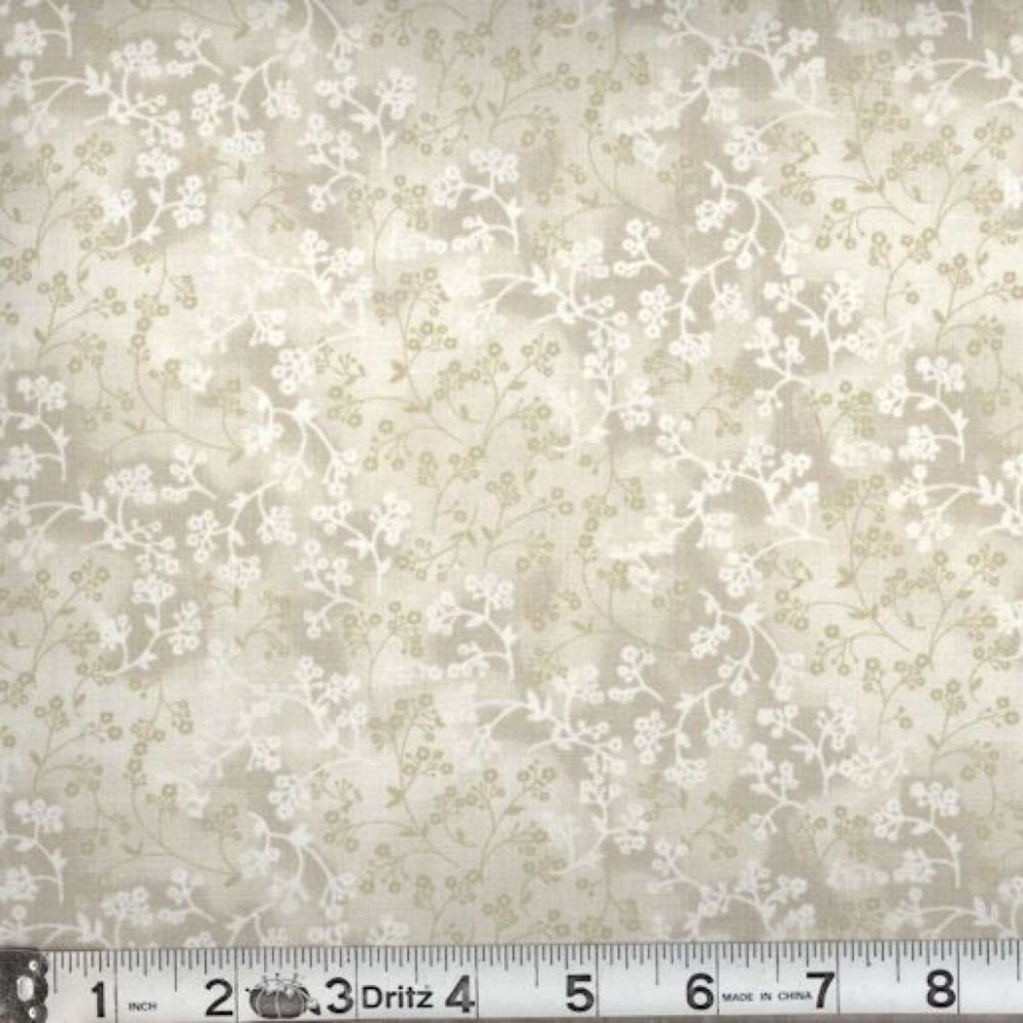 Fabric by the Yard CREAM FLORAL NEW Calico Cream Tones - Etsy