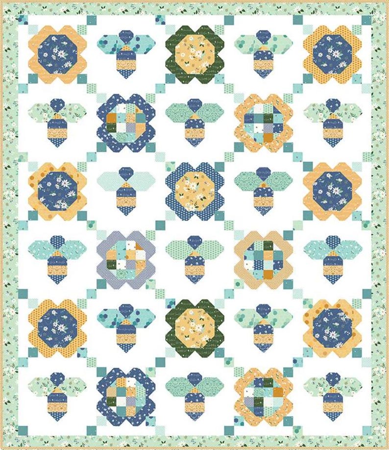 Quilt Pattern *DAISY A DAY* Quilt Pattern - New by Beverly Mccullough ...