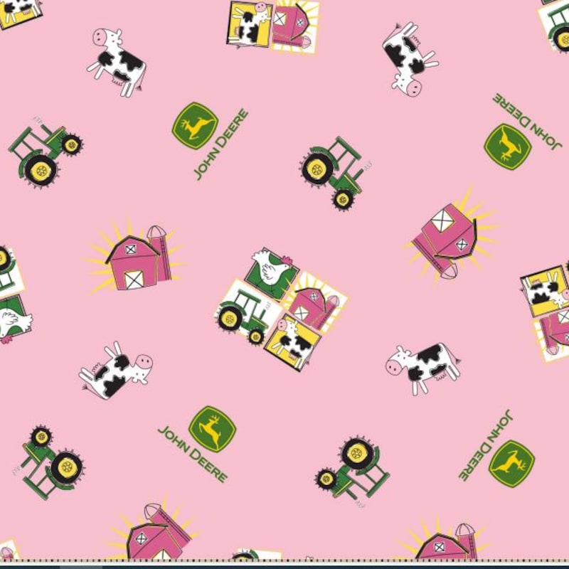 John Deer Quilting Fabric - Etsy