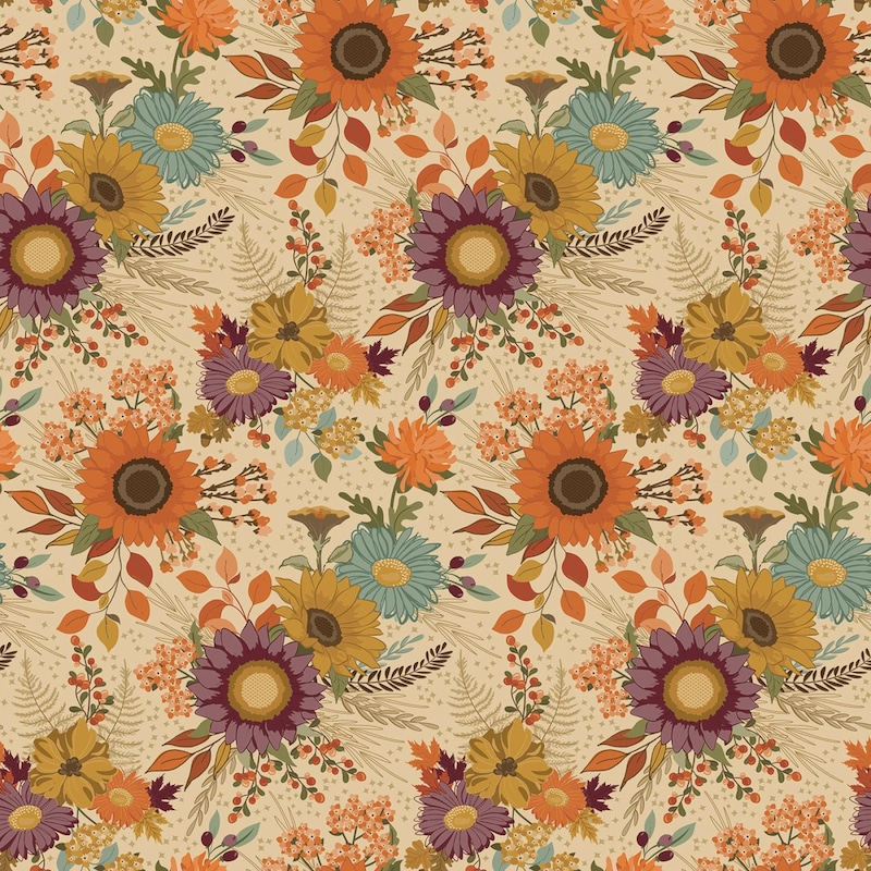 Autumn Fabric - Etsy