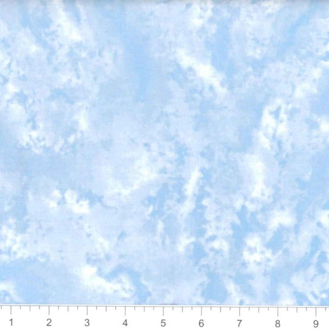 Fabric - Cotton - SKY Blue NEW! Always Continuous Cut for You!!!!! - Etsy