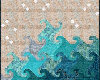 Quilt Pattern BUBBLING BREW New by Jennifer Long for Riley Blake ...