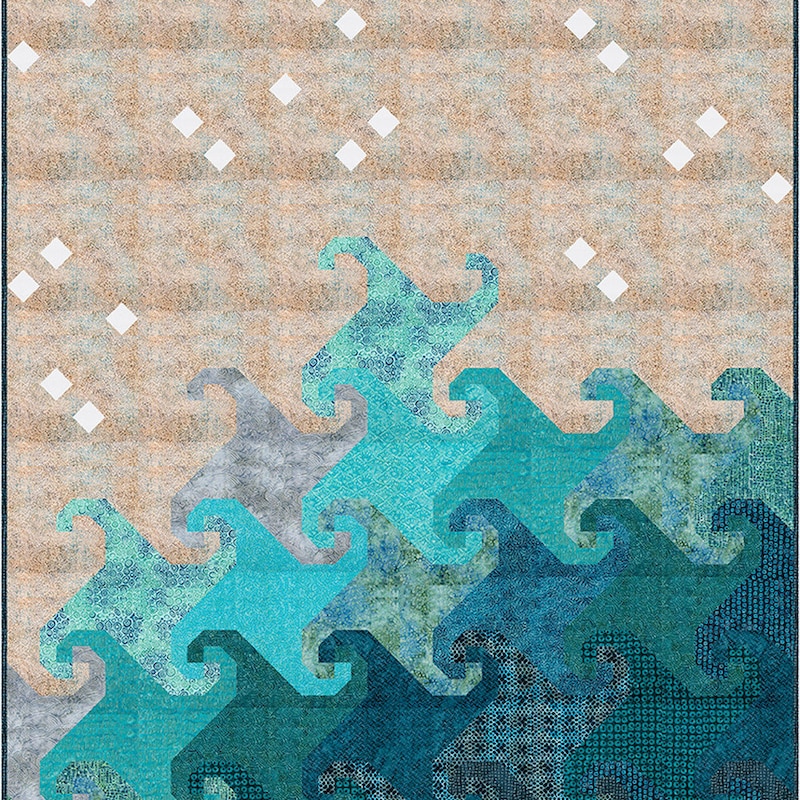 Ocean Quilt - Etsy