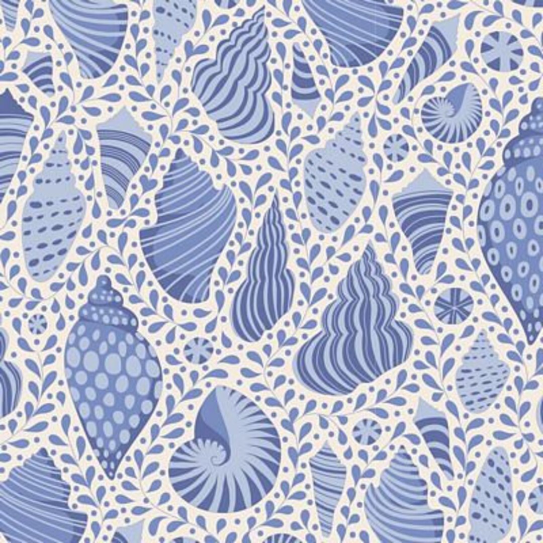 Cotton Beach! TILDA Quilt Collection! Beach Shells BLUE!!!! - Etsy