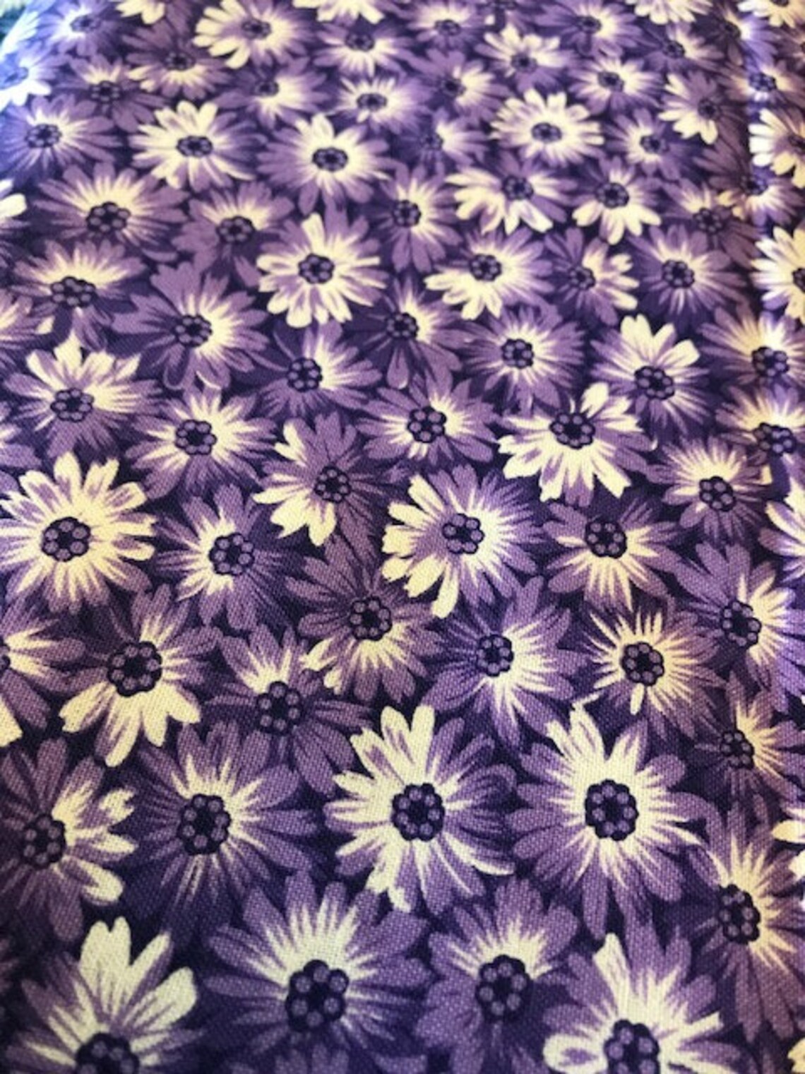 Fabric by the YARD Calico Daisy NEW YOU Pick - Etsy