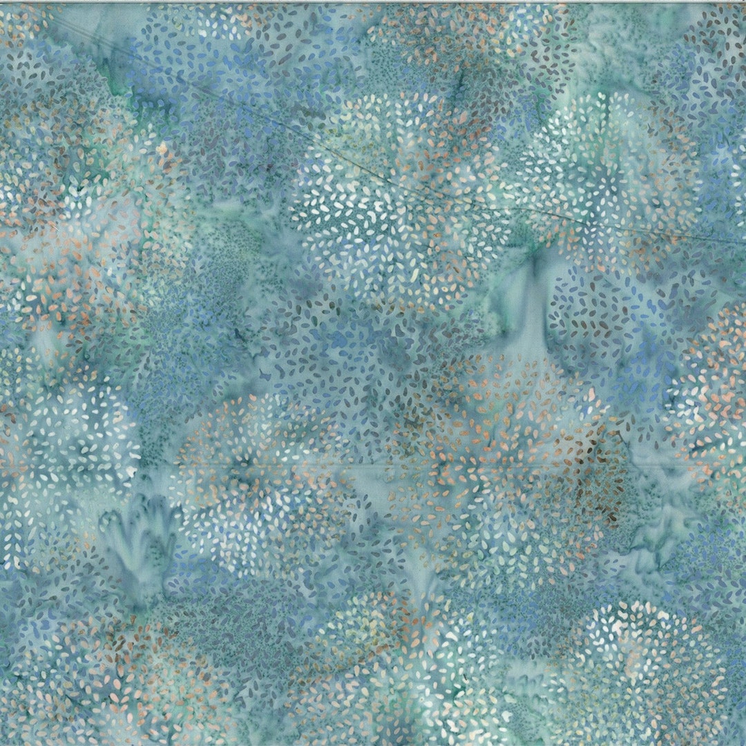 Fabric Hoffman Bali Batiks BIG SUR 550 New 100% Premium Quilt Shop ...