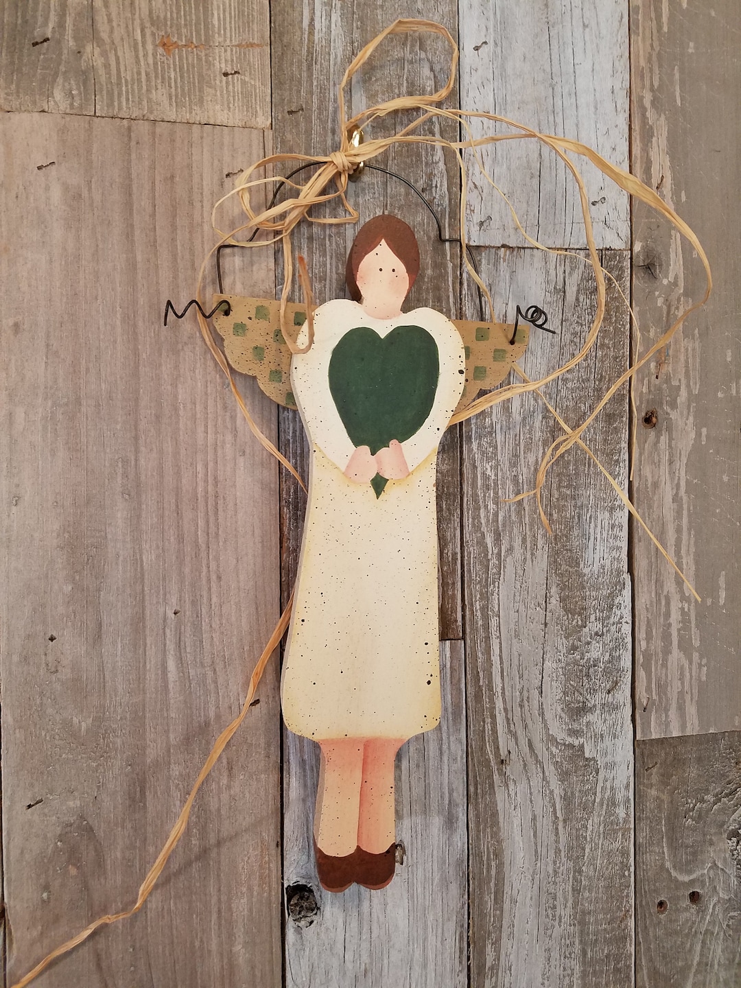 Rustic Folk Art, Mother's Day Gift for Her, Primitive Angel Decor ...