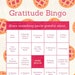 Printable Thanksgiving Bingo, Gratitude Bingo, Count Your Blessings ...