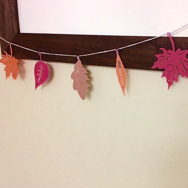 Leaf Banner - Etsy