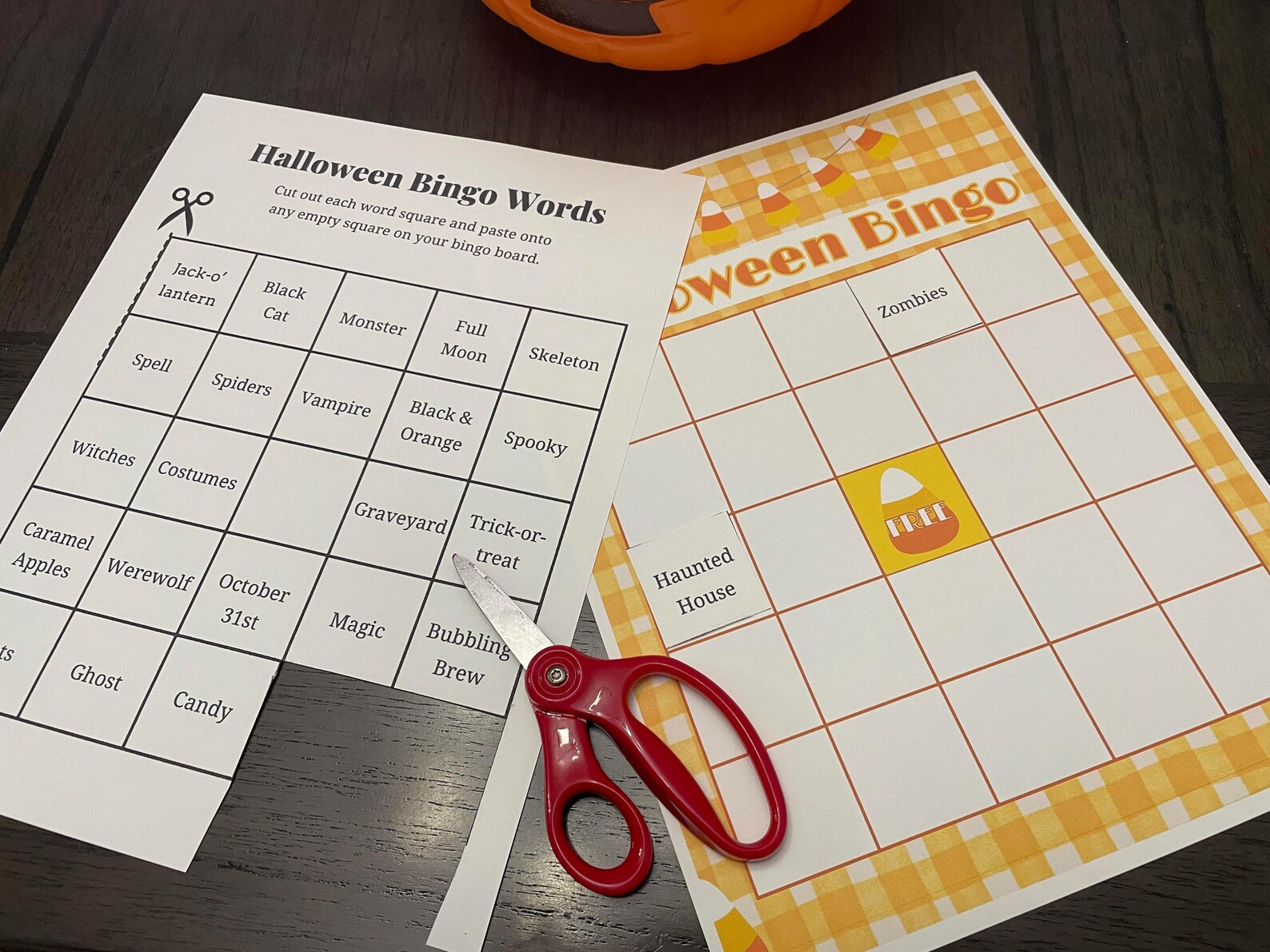 Printable Halloween Bingo Bundle, Fall Kid's Activities, Classroom Game ...