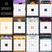 Printable Halloween Bingo Bundle, Fall Kid's Activities, Classroom Game ...