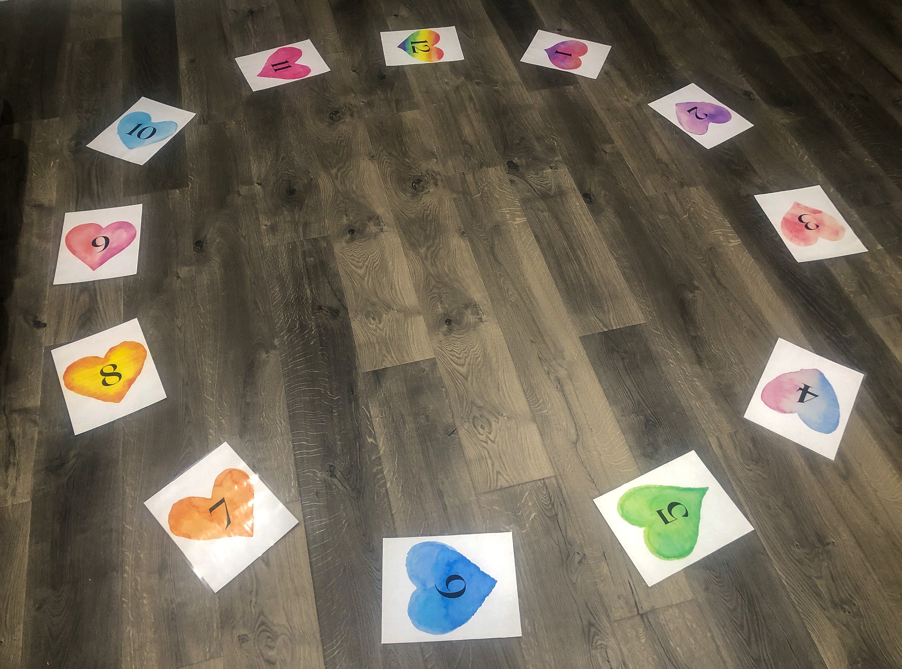 30-player Printable Cake Walk, Valentine's Day Cake Walk Activity for ...